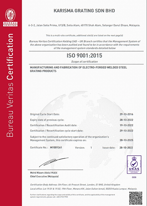 About – Karisma Grating